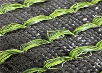 China 8mm 12mm  Eco Friendly Fake Grass Tiles 5m Wide For Backyard With Dogs 12600 Density Hoarding for sale