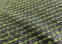 China 8mm 12mm  Eco Friendly Fake Grass Tiles 5m Wide For Backyard With Dogs 12600 Density Hoarding for sale