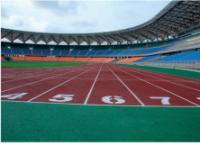 China Self Adhesive PU SBR Epdm Rubber Running Track UV Resistant Low Density for sale
