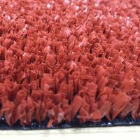 China Eco Friendly Polyethylene Artificial Turf Grass Running Track Tate Yarn 6600d 6 Straight for sale