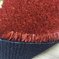 China Eco Friendly Polyethylene Artificial Turf Grass Running Track Tate Yarn 6600d 6 Straight for sale