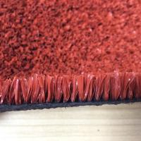 China Eco Friendly Polyethylene Artificial Turf Grass Running Track Tate Yarn 6600d 6 Straight for sale