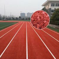 China Eco Friendly Polyethylene Artificial Turf Grass Running Track Tate Yarn 6600d 6 Straight for sale