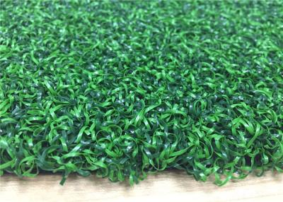 China 7 8 9 10mm Artificial Golf Green Turf Putting Green Leisure Curly Net Yarn 4500d 52500density for sale