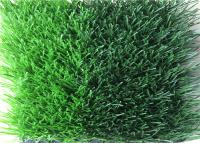 China Soccer artificial grass,  stadium football field  artificial turf 50mm c shape spine with stem,8800dtex,light green. for sale