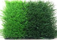 China Soccer artificial grass,  stadium football field  artificial turf 50mm c shape spine with stem,8800dtex,light green. for sale