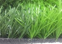 China Soccer artificial grass,  stadium football field  artificial turf 60mm stratight with flat yarn shape,good drainage for sale