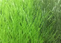 China Soccer artificial grass,  stadium football field  artificial turf 60mm stratight with flat yarn shape,good drainage for sale