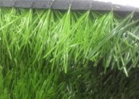 China Soccer artificial grass,  stadium football field  artificial turf 60mm stratight with flat yarn shape,good drainage for sale