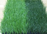 China Outdoor Synthetic Turf Grass Football Field With Stem 8 Straight Fibers 10500 Density for sale
