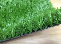 China landscaping artificial turf,playground leisure area, wide net yarn with curly yarn.2 colors,field green for sale