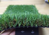 China 16m2 25m2 Artificial Grass For Home Garden Faux Turf 4 Colors C Shape Non Filled for sale