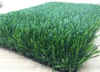 China Vertical Landscaping Artificial Grass 3m Wide Roll 4m X 5m W Shape 3 Colors Field Green for sale