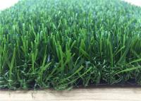 China Vertical Landscaping Artificial Grass 3m Wide Roll 4m X 5m W Shape 3 Colors Field Green for sale
