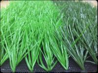 China Two Green C Shaped Yarn Artificial Grass 5 Metres Wide 7m X 4m for sale