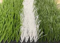 China Football artificial grass,  school football field artificial turf 50mm 8800d with double spine,olive and field green for sale
