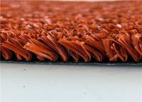 China Red  5m Wide Roll Sport Artificial Grass For Outside Running Track 8800d 10mm for sale