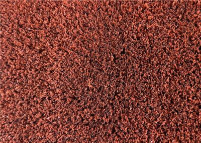 China Red  5m Wide Roll Sport Artificial Grass For Outside Running Track 8800d 10mm for sale