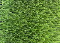 China 50mm  Synthetic Artificial Turf Grass For Sports Soccer Field Two Green PU Back for sale