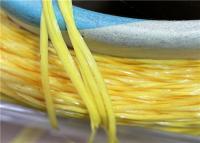 China Cream Yellow C Shape Synthetic Filament Yarn 9500d With Stem for sale