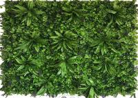 China Outdoor Vertical Garden Artificial Green Panels Artificial Plant Wall Panels for sale