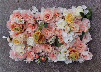 China Rose Artificial Green Panels Artificial Garden Wall Panels Fake Garden Wall Covering for sale