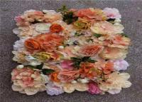 China Rose Artificial Green Panels Artificial Garden Wall Panels Fake Garden Wall Covering for sale