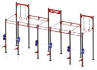 China Free Standing Outdoor Fitness Rigs Pro Cross Training Rigs Wall Mounted Squat Rig for sale