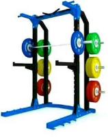 China GYM Pro Fitness Squat Rack With Multi Grip Bar Lifting Platform Tube 75x75x3mm for sale