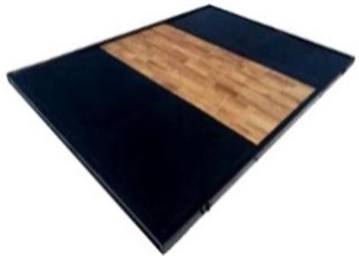 China Outdoor Fitness Rigs Weightlifting Platform Rubber No Debirs for sale