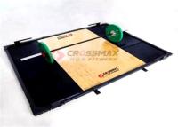 China Outdoor Fitness Rigs Weightlifting Platform Rubber No Debirs for sale