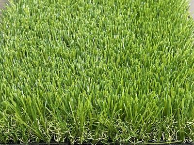 China artificial garden grass natural color artificial turf for outside decoration. garden carpet 7000Dtex 25mm 35mm for sale