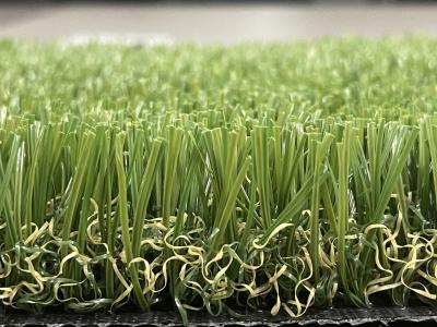 China 12000D 3m By 3m 35mm Artificial Grass Tiles Outdoor Fibrillate Yarn 6 Straight 8 Curly for sale