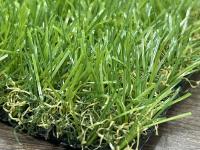China C shape artificial grass 7000DTEX 6straight+8curly apply to outdoor,graden,fence playground for sale