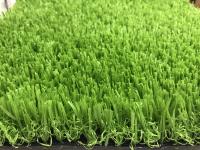 China 1x4m 1m Wide Artificial Soccer Grass Dark Green 18900 Density Non Filling for sale