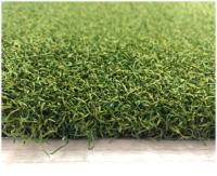 China 6 Metre Wide Golf Putting Artificial Grass Turf Lawn For Gate Ball Curly 15mm PE Curly for sale