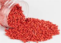 China Red Plastic Pellet Calcium Carbonate Masterbatch for sale