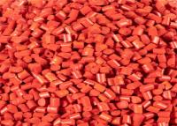 China Red Plastic Pellet Calcium Carbonate Masterbatch for sale