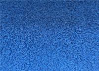 China Blue Color S Shape 25mm Height Sport Artificial Grass for sale
