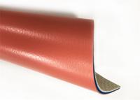 China Red Color 5.5mm Semi Matt Pvc Vinyl Flooring Planks for sale