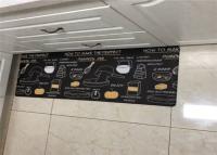 China 4mm L Shaped Modern Vinyl Anti Fatigue Kitchen Mat for sale