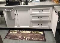 China 4mm L Shaped Modern Vinyl Anti Fatigue Kitchen Mat for sale