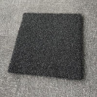 China Landscaping Black Color 5500d Artificial Turf Grass for sale