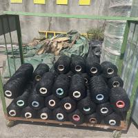 China Landscaping Black Color 5500d Artificial Turf Grass for sale
