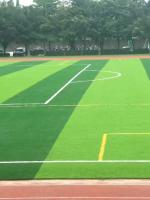 China S Shape 8800D Football Artificial Grass For Soccer Playground for sale