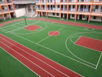 China basketball grass , artificial grass for basketball field. 15mm grass for sale