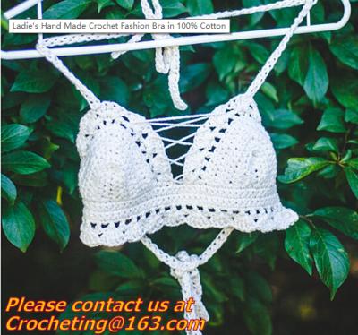 China Women Crochet Red Sexy Bikini Set 2 Piece Swimwear Summer Beachwear 2015 Trend for sale