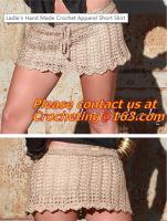 China Handmade Crochet Bikini Top Cotton Candy Swimwear Beachwear String Bra Camisole Summer Sexy for sale