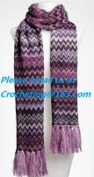 China Unisex Mohair Knitted Crochet Scarf 30x120cm Solid Color Winter Pullover for sale