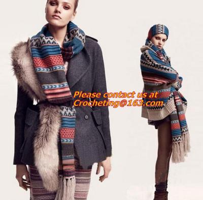 China Luxury Mohair Crochet Scarf 30x120cm Winter Knit Wool Scarf for Women for sale